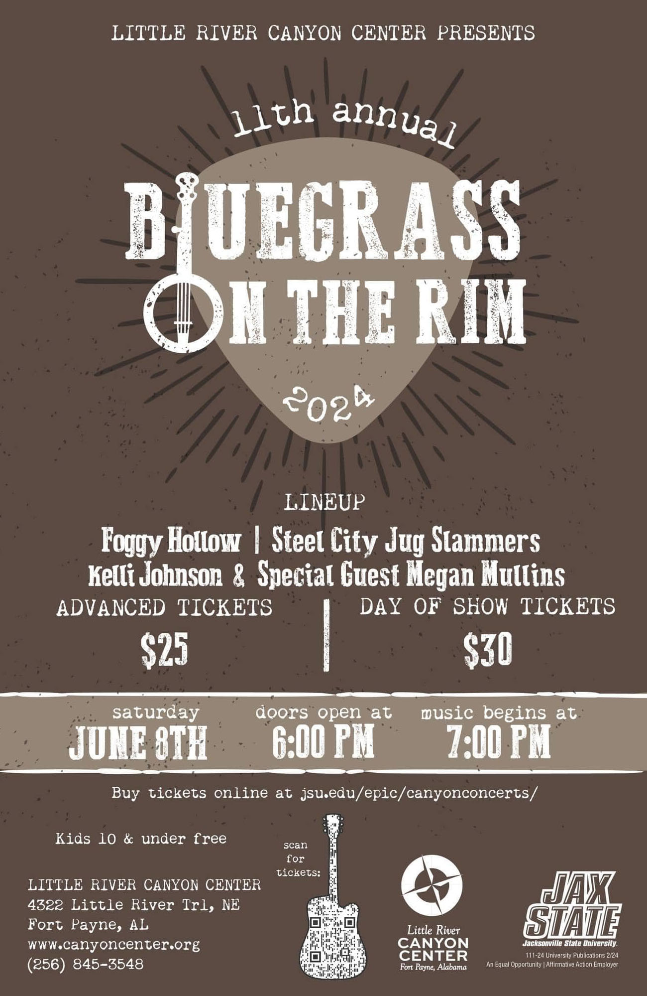 Bluegrass on the Rim Returns to Little River Canyon Center - Jax State News