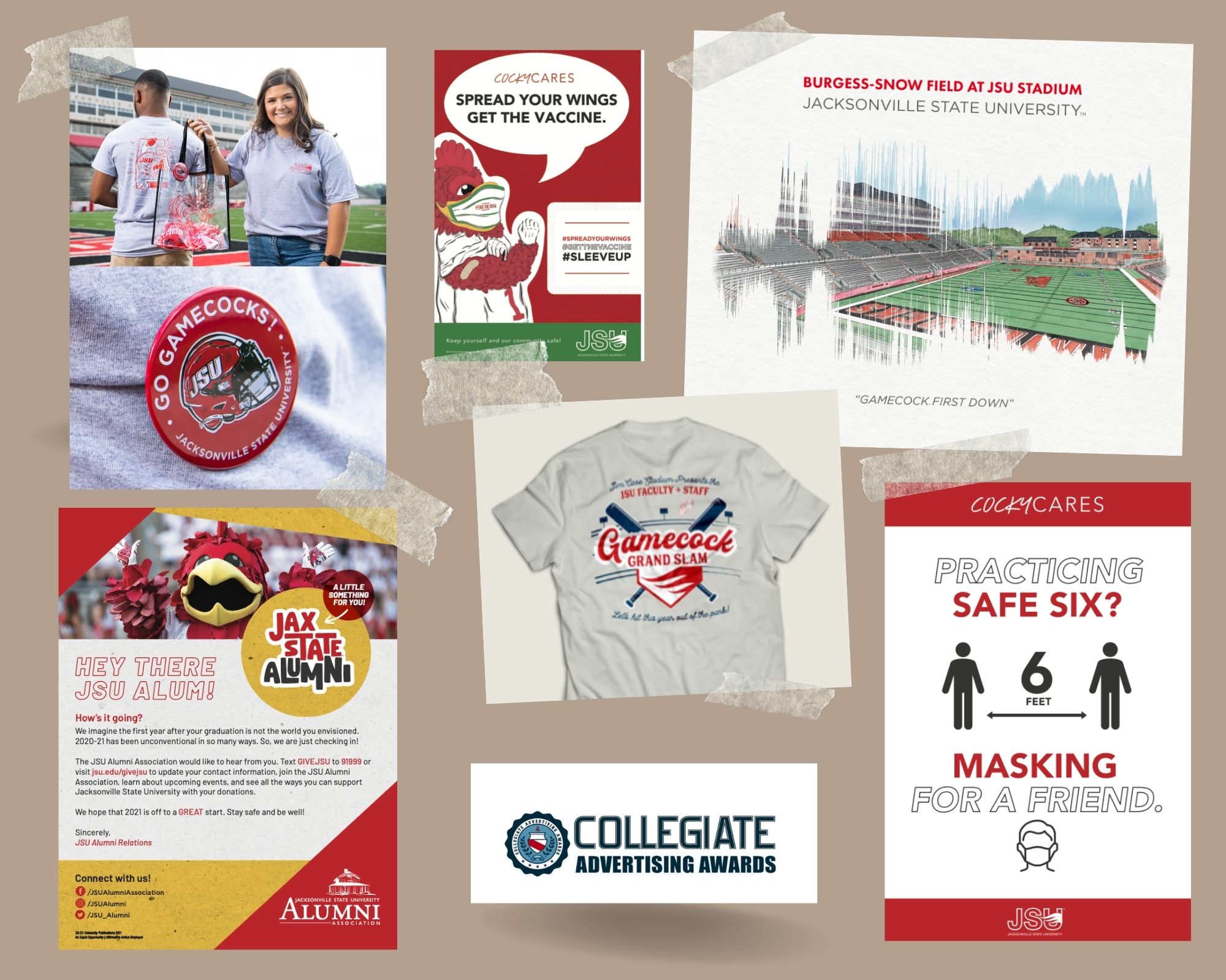 University Graphic Design Team Wins National Awards - Jax State News